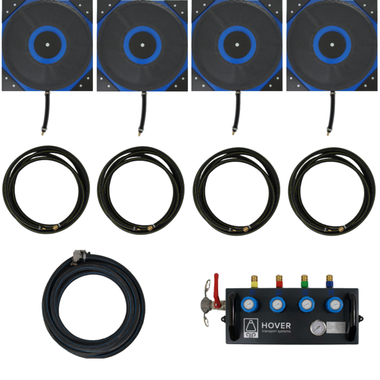 Air skates for heavy machinery | Hover Transport Systems